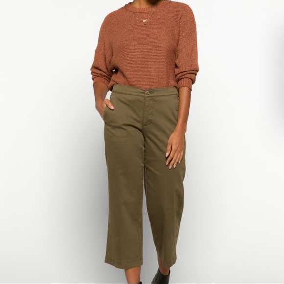 LILA RYAN | Pants & Jumpsuits | Nwt Lila Ryan High Rise Wide Leg Chino ...